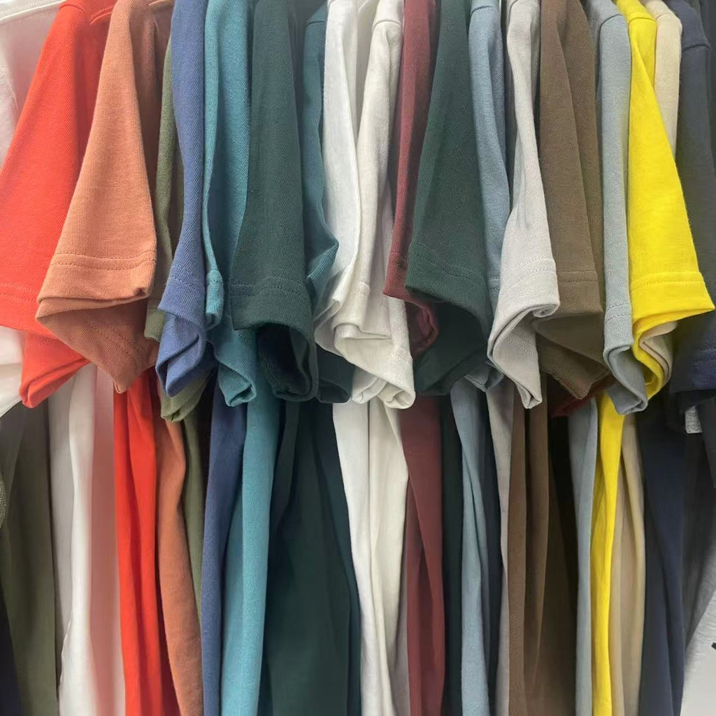 One T-Shirt, Many Colors: How Color Changes the Same Style | Yosummer ...